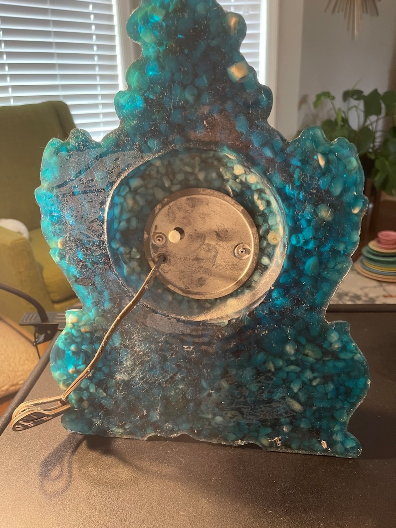 Mid-century Lanshire Vomit Clock. - Etsy