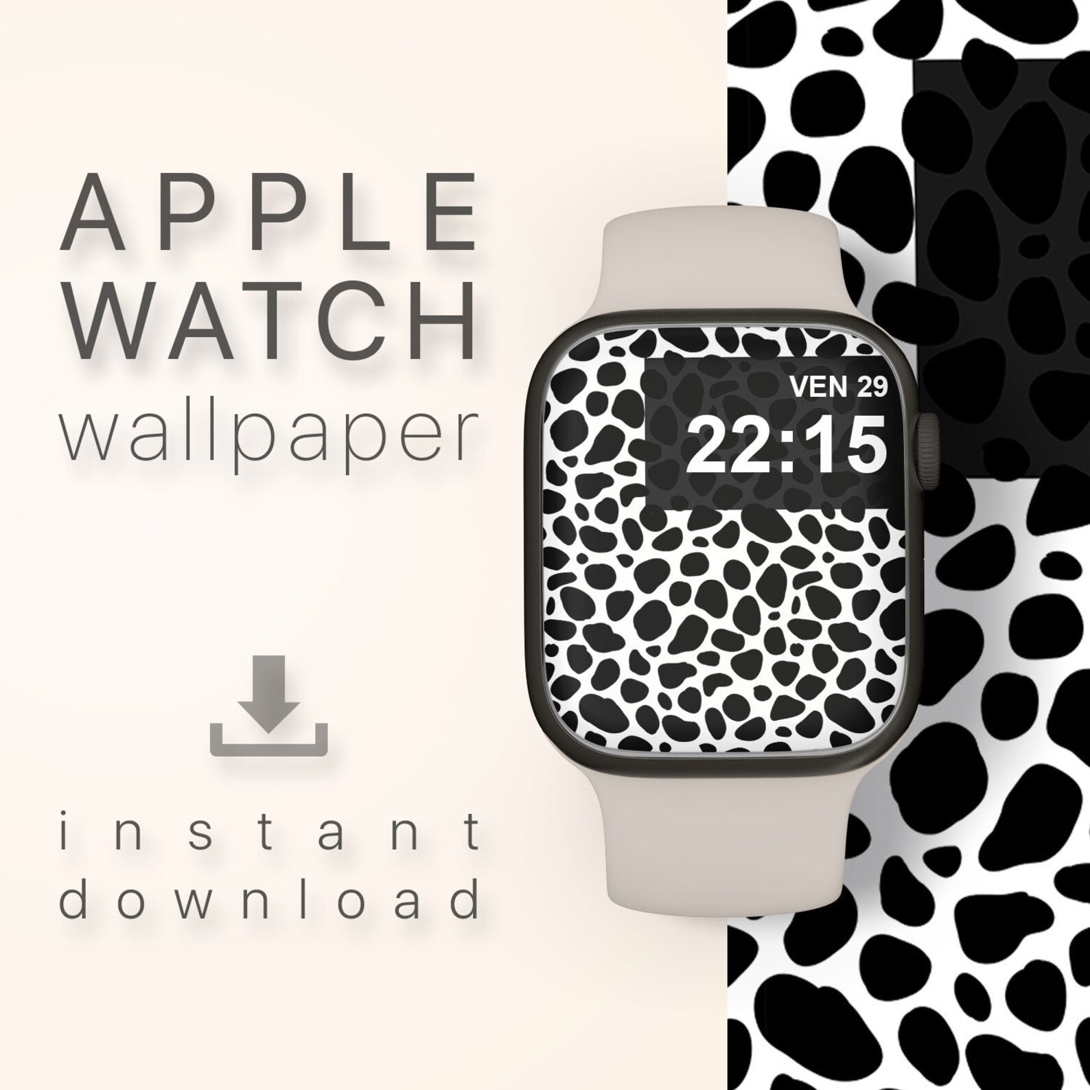 Apple Watch Face Animal Print for Your Iwatch Apple Watch - Etsy