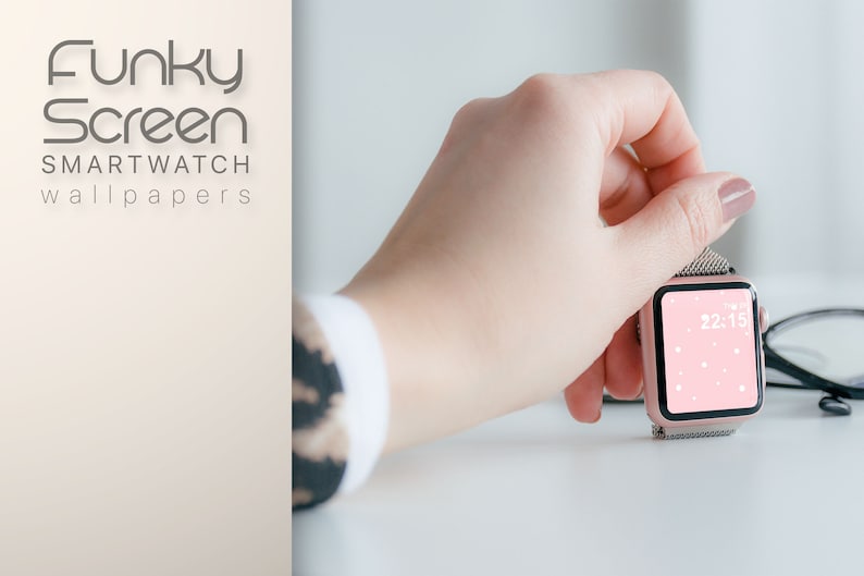 Iwatch Screen Wallpaper Apple Watch Wallpaper Cute Floral - Etsy