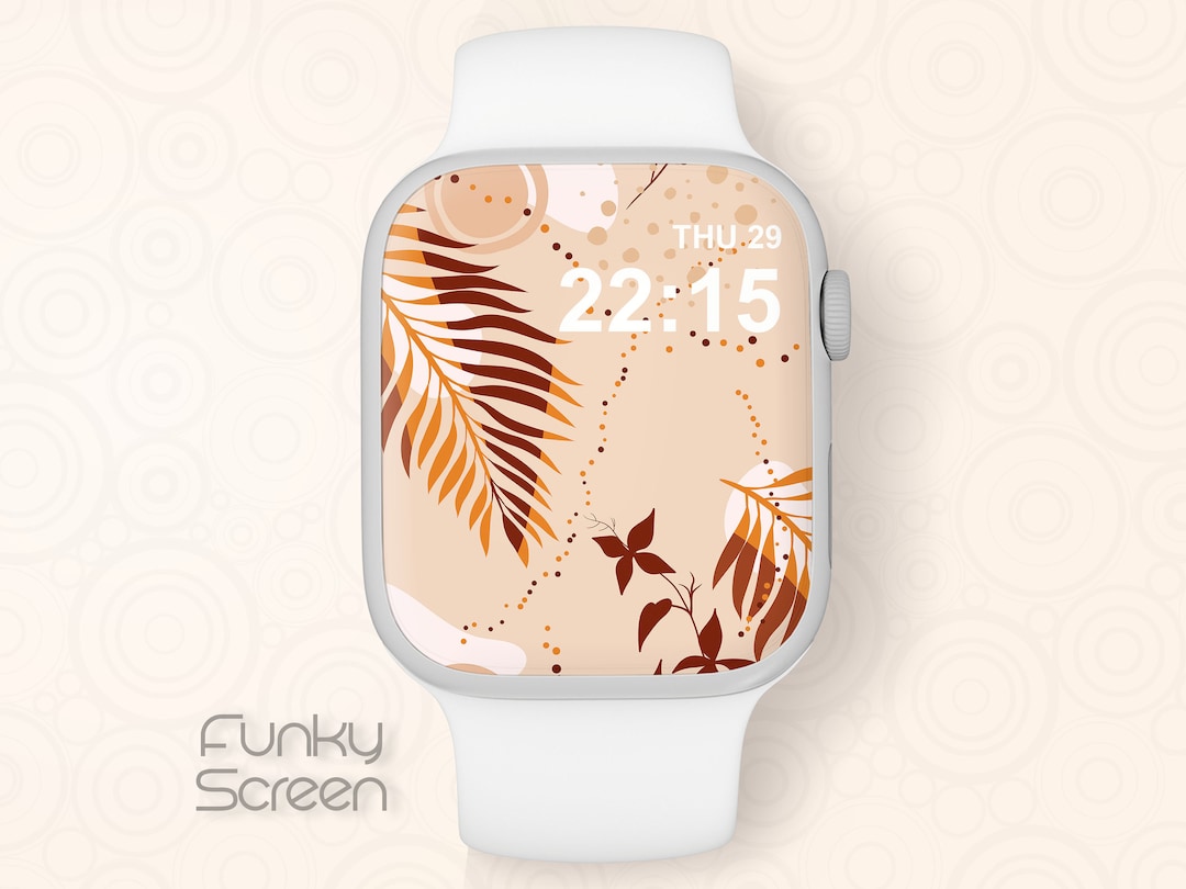 Summer Apple Watch Wallpaper, Apple Watch Face for Summer Tropical ...