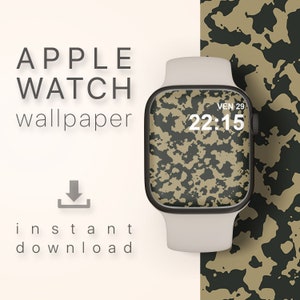 Camouflage Wallpaper for Apple Watch Military Watch Screensaver Camo ...