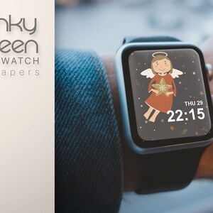 Angel Watch Face, Christmas Apple Watch Wallpaper, Apple Watch Face ...