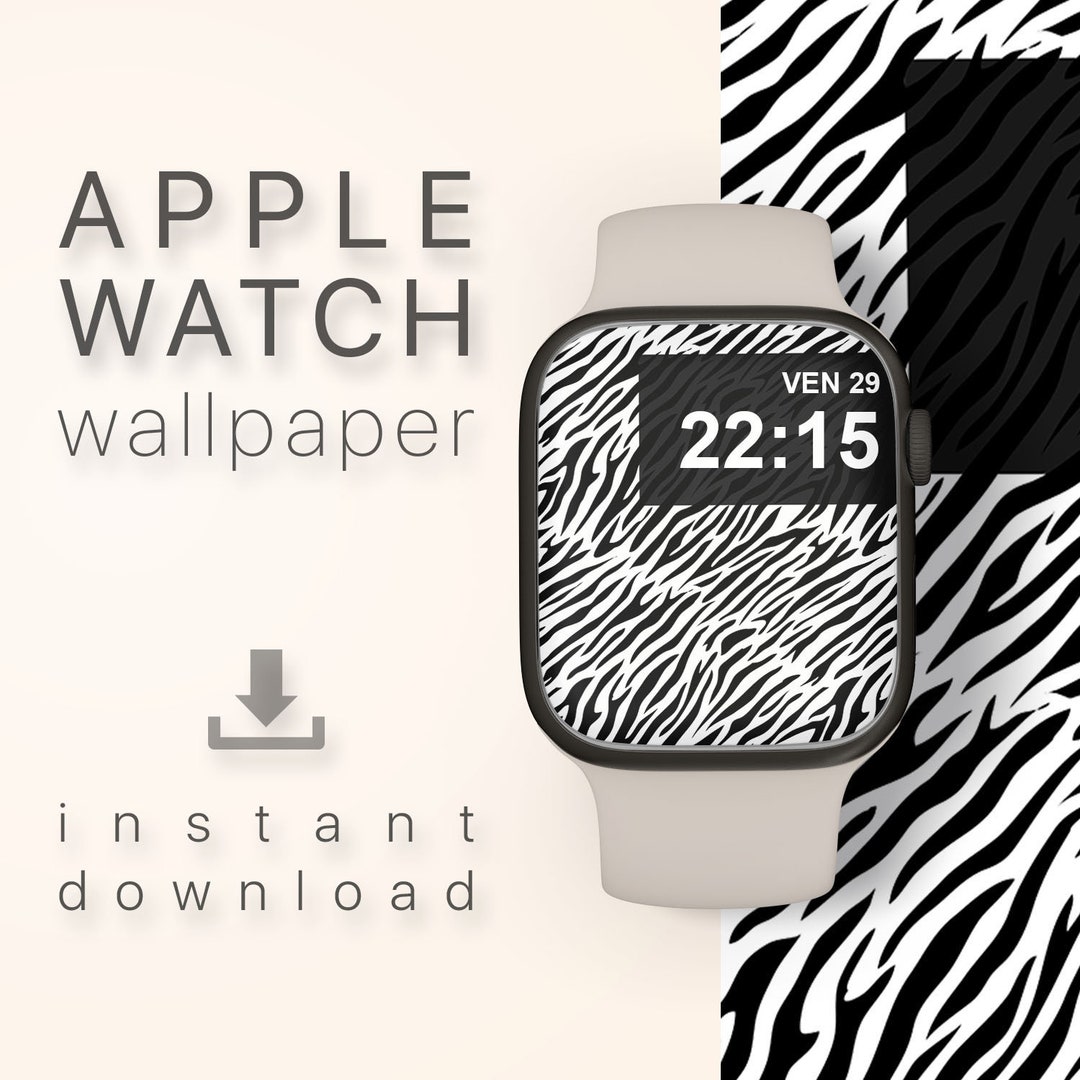 Watch Face Image Download Zebra Wallpaper Animal Print - Etsy