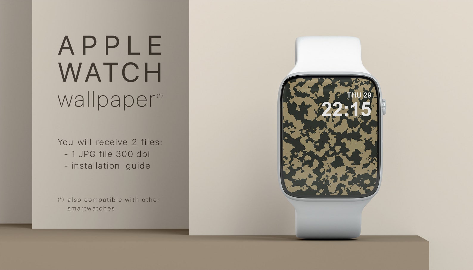 Camouflage Wallpaper for Apple Watch Military Watch Screensaver Camo ...