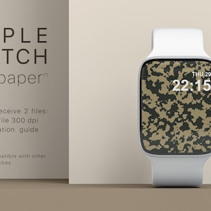 Camouflage Wallpaper for Apple Watch Military Watch Screensaver Camo ...