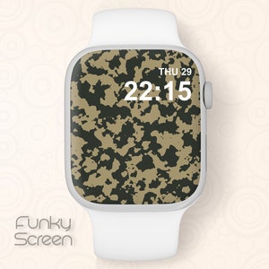Camouflage Wallpaper for Apple Watch Military Watch Screensaver Camo ...