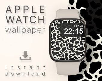 Cow Print Watch Face - Etsy