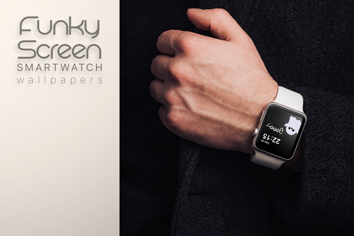 Cute Ghost Watch Face Halloween Apple Watch Wallpaper Ghost Watch ...