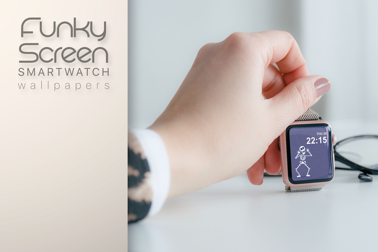 Skeleton Apple Watch Face Halloween Apple Watch Wallpaper Funny ...