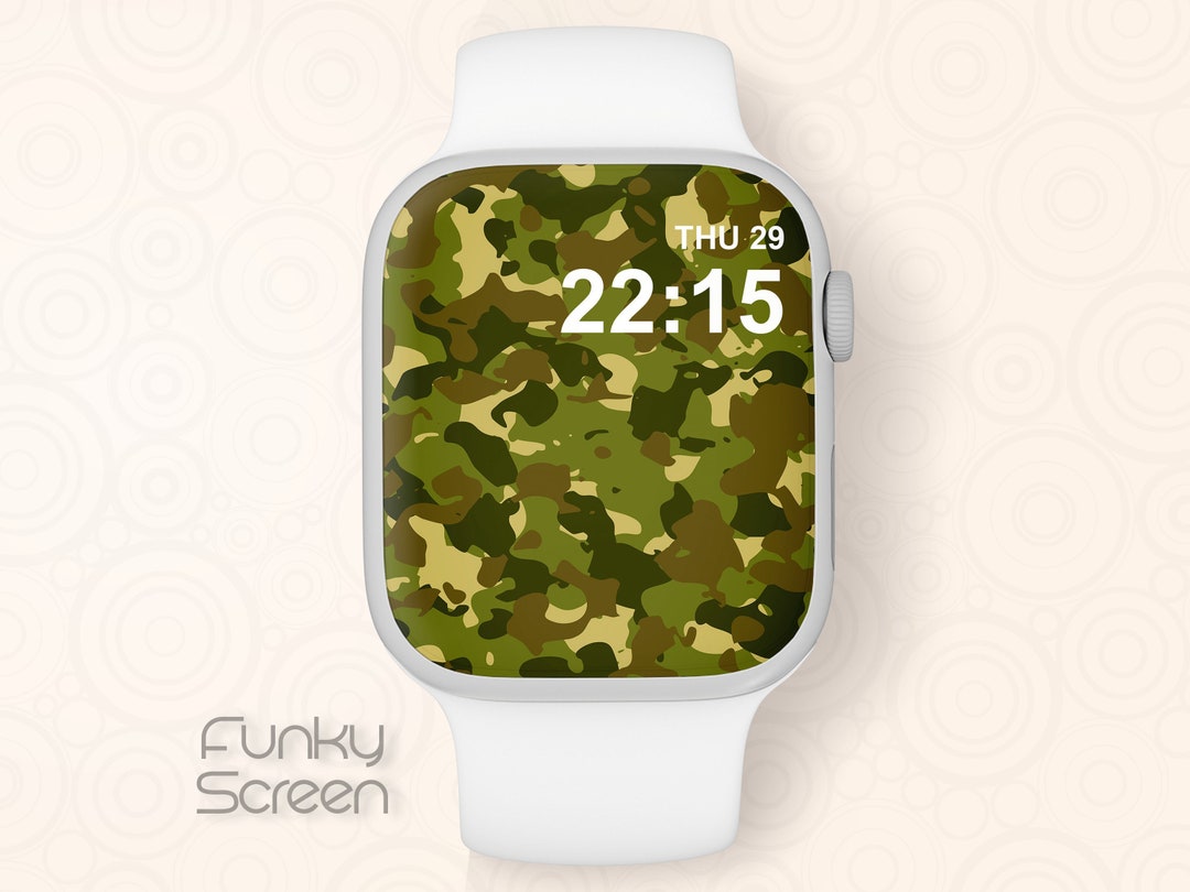 Camo Print Apple Watch Wallpaper for Your Apple Watch Face Military ...