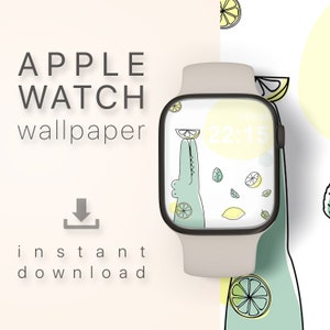 Apple Watch Face Crocodile Apple Watch Wallpaper Cute Safari Smartwatch ...