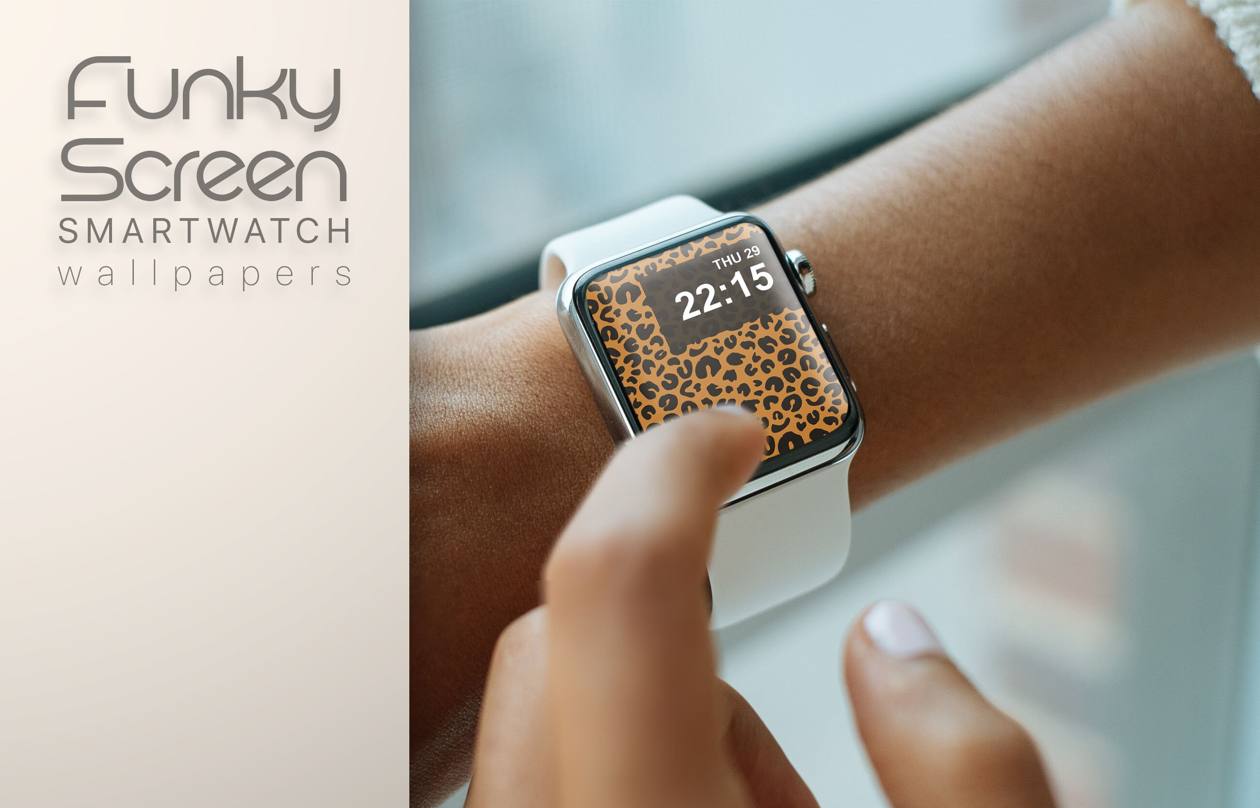 Cheetah Watch Wallpaper Apple Watch Face Leopard Apple Watch - Etsy
