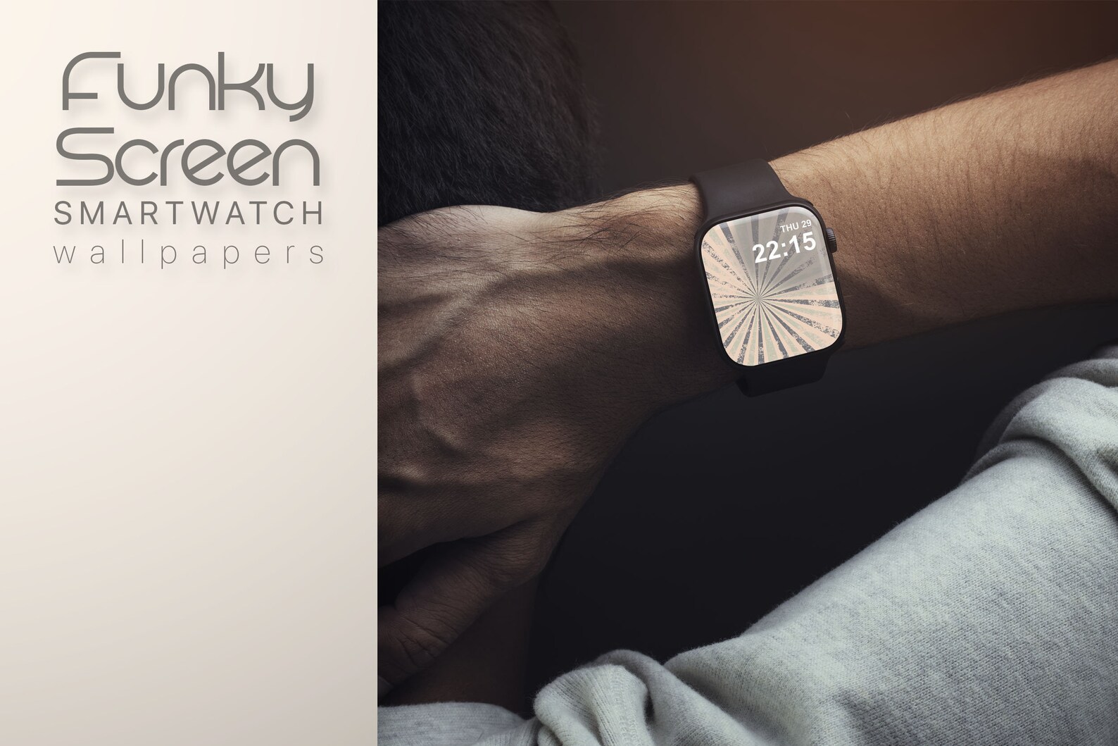 Beige Apple Watch Wallpaper Abstract Apple Watch Face Smartwatch ...