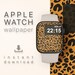 Cheetah Watch Wallpaper Apple Watch Face Leopard Apple Watch - Etsy