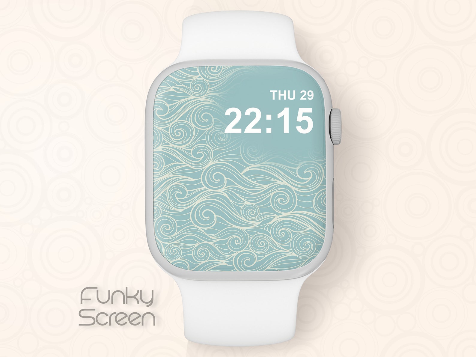 Minimal Apple Watch Face Apple Iwatch Background Line Art Design ...