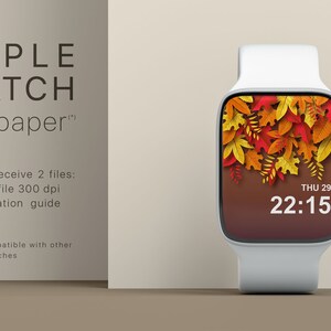 Autumn Watch Wallpaper, Fall Apple Watch Face Wallpaper Autumn Leaves ...