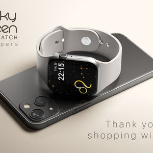 Leo Apple Watch Wallpaper Constellation Apple Watch Face Leo - Etsy