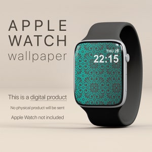 Apple Watch Face Ethnic Pattern Smart Watch Wallpaper, Colourful Apple ...