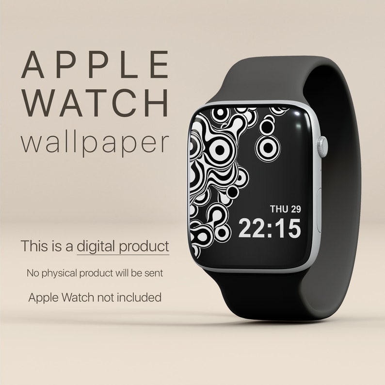 Abstract Watch Wallpaper 3d Apple Watch Face Smartwatch Face - Etsy