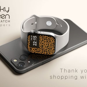 Cheetah Watch Wallpaper Apple Watch Face Leopard Apple Watch ...