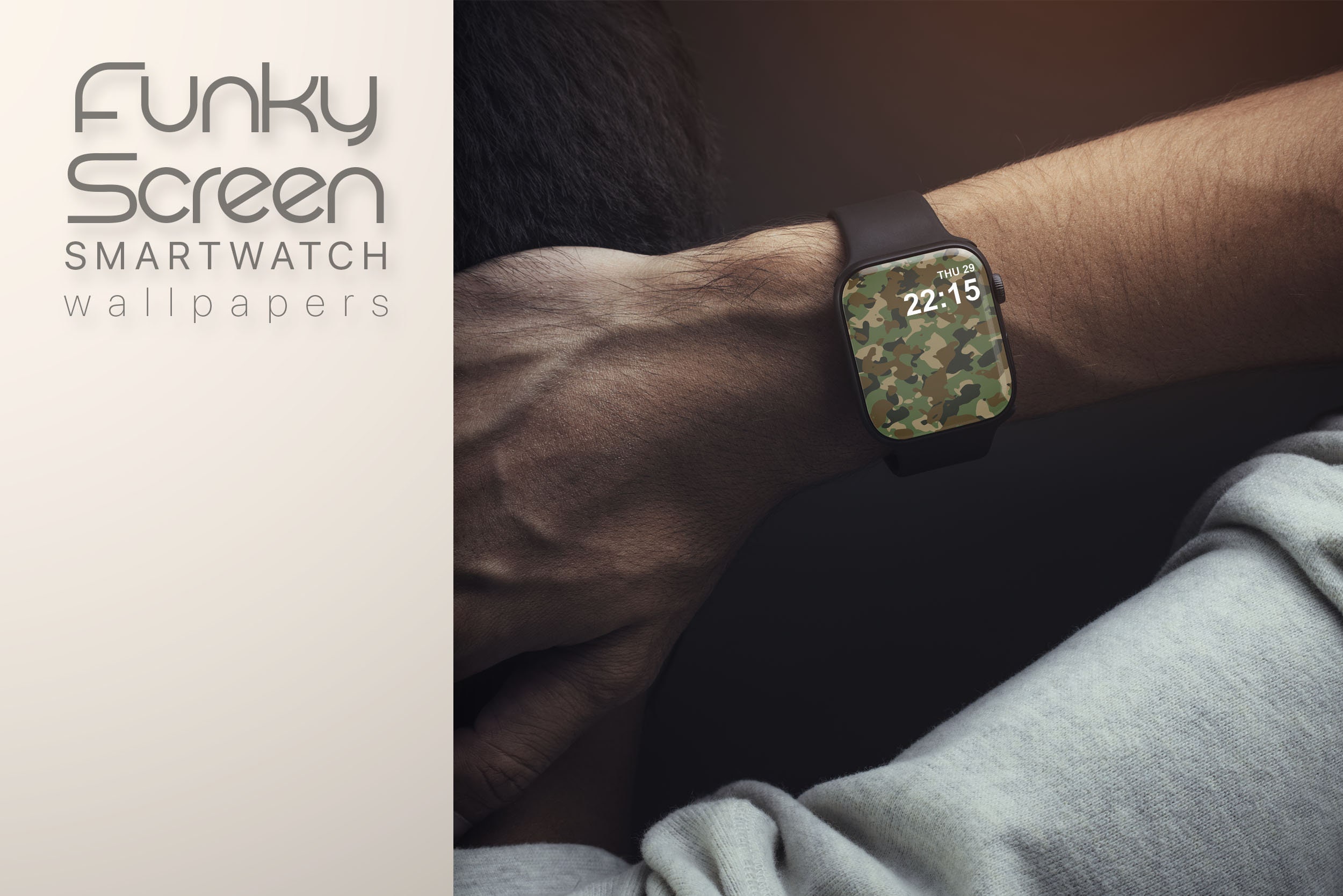 Military Camo Apple Watch Face Wallpaper Camouflage Smart - Etsy
