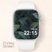 Tropical Leaves Apple Watch Wallpaper, Green Foliage Apple Watch Face ...