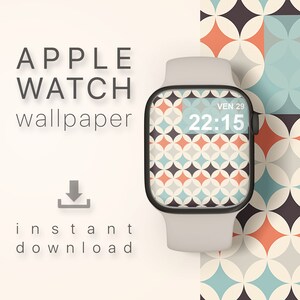 Apple Watch Face, Iwatch Face Retro, Apple Watch Wallpaper, Mid Century ...