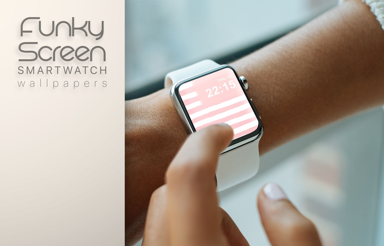 Iwatch Screen Wallpaper Apple Watch Wallpaper Cute Floral - Etsy