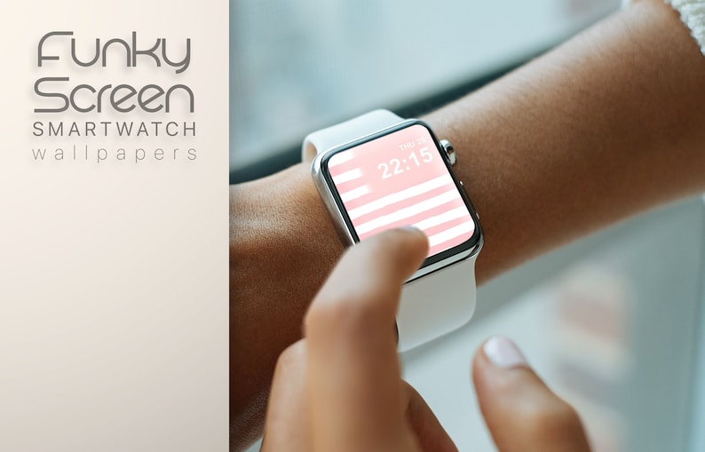 Iwatch Screen Wallpaper Apple Watch Wallpaper Cute Floral - Etsy