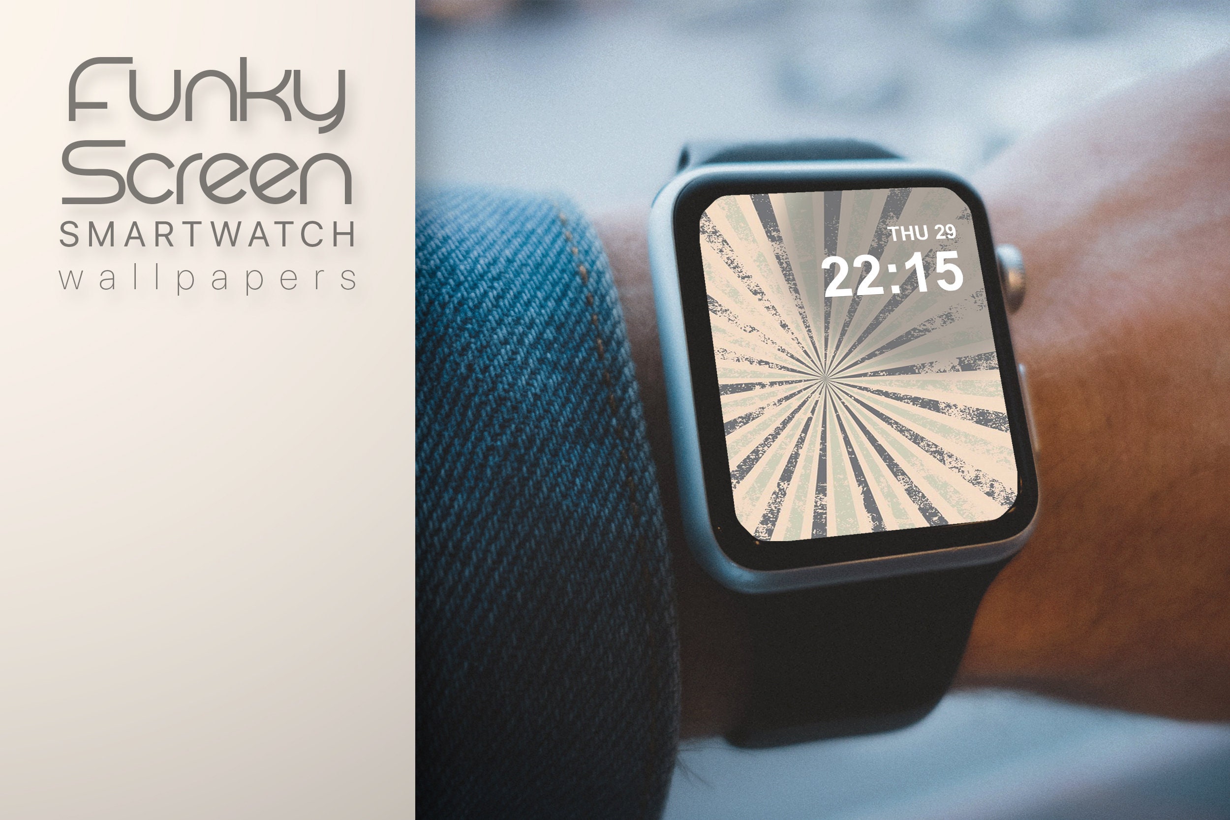 Beige Apple Watch Wallpaper Abstract Apple Watch Face - Etsy