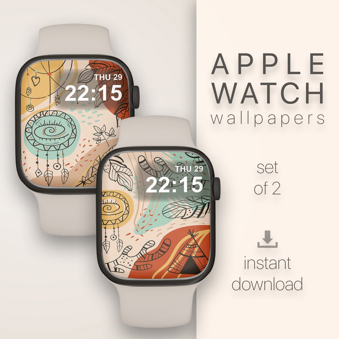 Boho Apple Watch Face Download, Hippie Apple Watch Wallpaper, Dream ...
