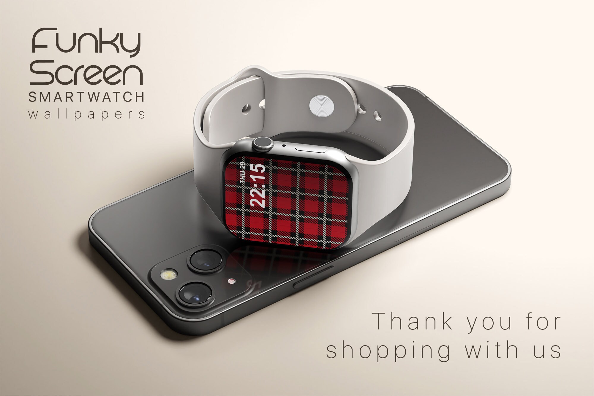 Red Buffalo Plaid Watch Face Bundle Apple Watch Wallpaper Red - Etsy