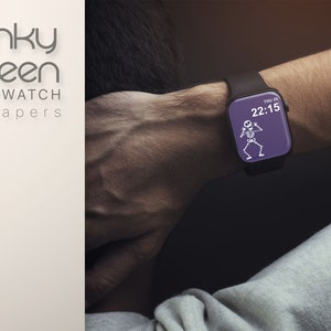 Skeleton Apple Watch Face Halloween Apple Watch Wallpaper Funny ...