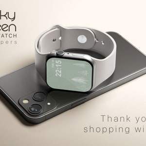 Christmas Watch Face, Minimal Christmas Smartwatch Background, Festive ...