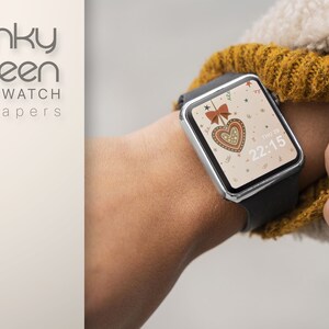 Heart Watch Face, Apple Watch Charm, Apple Watch Wallpaper Neutral ...