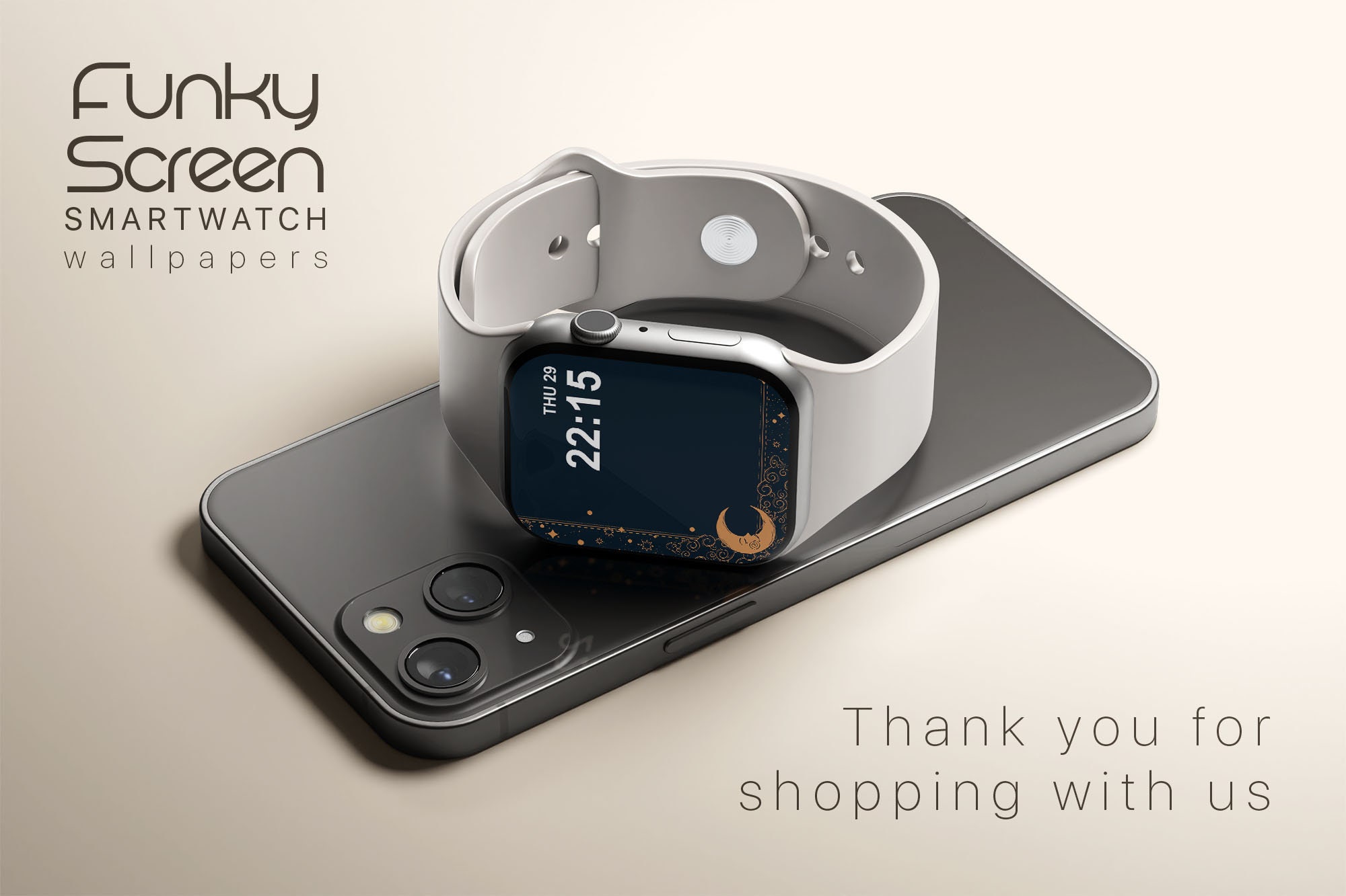 Sun and Moon Apple Watch Wallpaper Celestial Apple Watch - Etsy