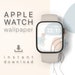 Minimal Line Art Apple Watch Face Apple Watch Wallpaper - Etsy