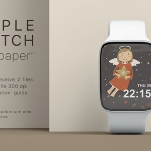 Angel Watch Face, Christmas Apple Watch Wallpaper, Apple Watch Face ...