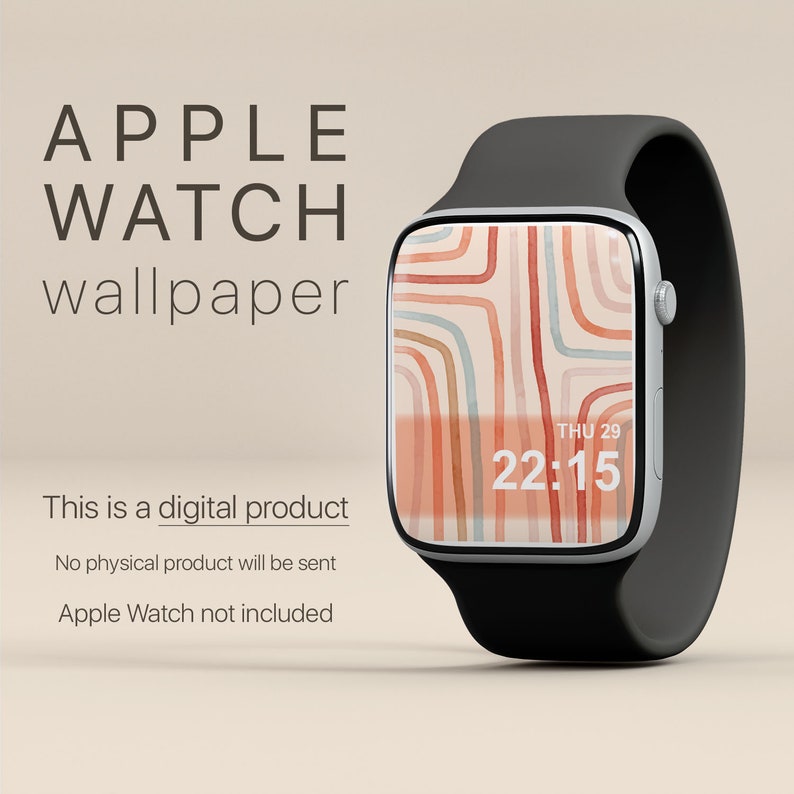 Boho Rainbow Apple Watch Face Design, Boho Wallpaper Apple Watch ...