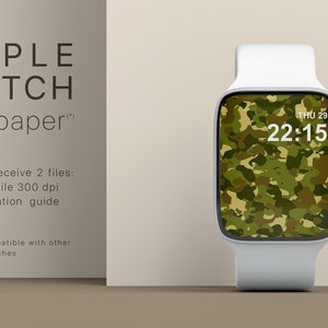 Camo Print Apple Watch Wallpaper for Your Apple Watch Face Military ...