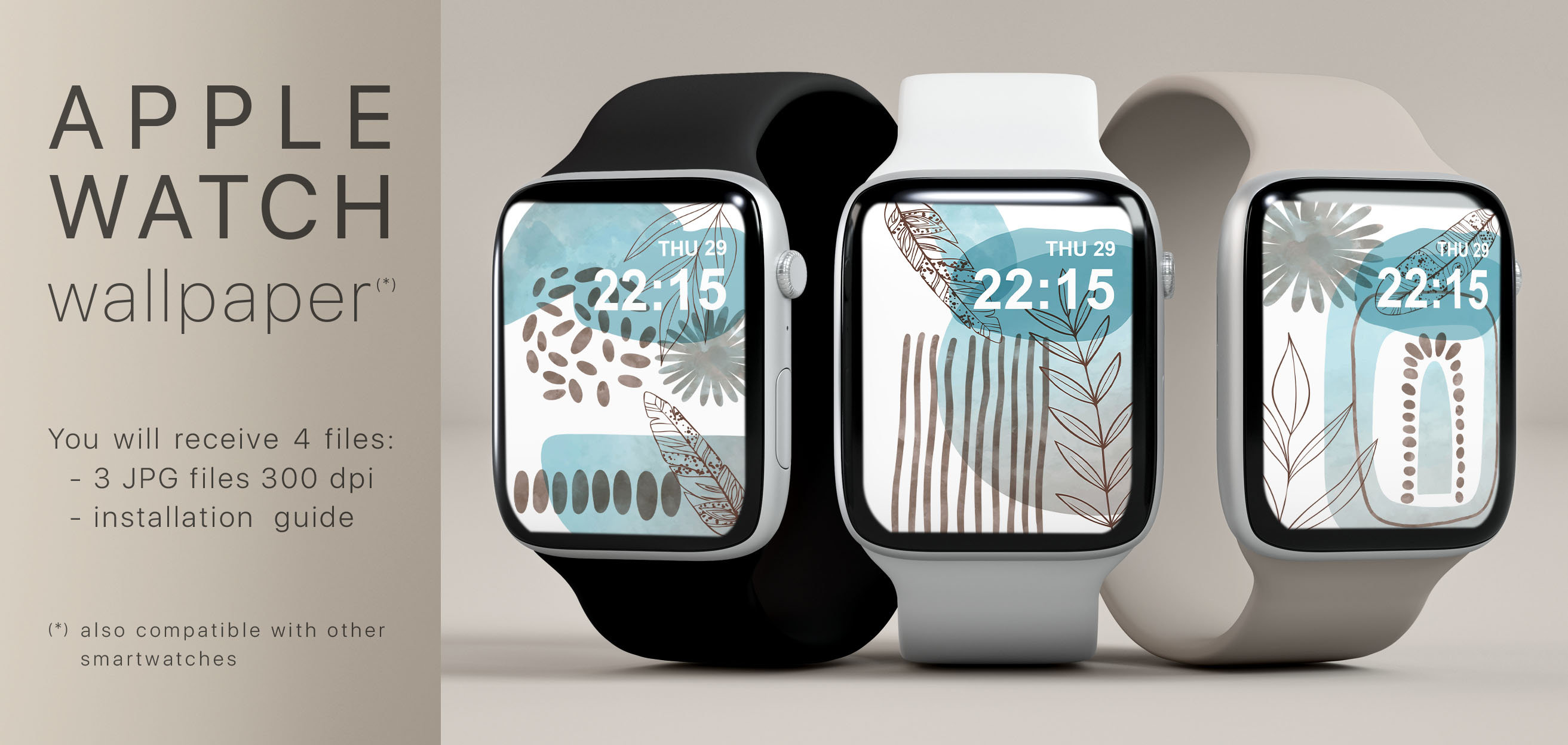 Artistic Apple Watch Wallpapers, Smartwatch Wallpapers, Abstract Apple ...