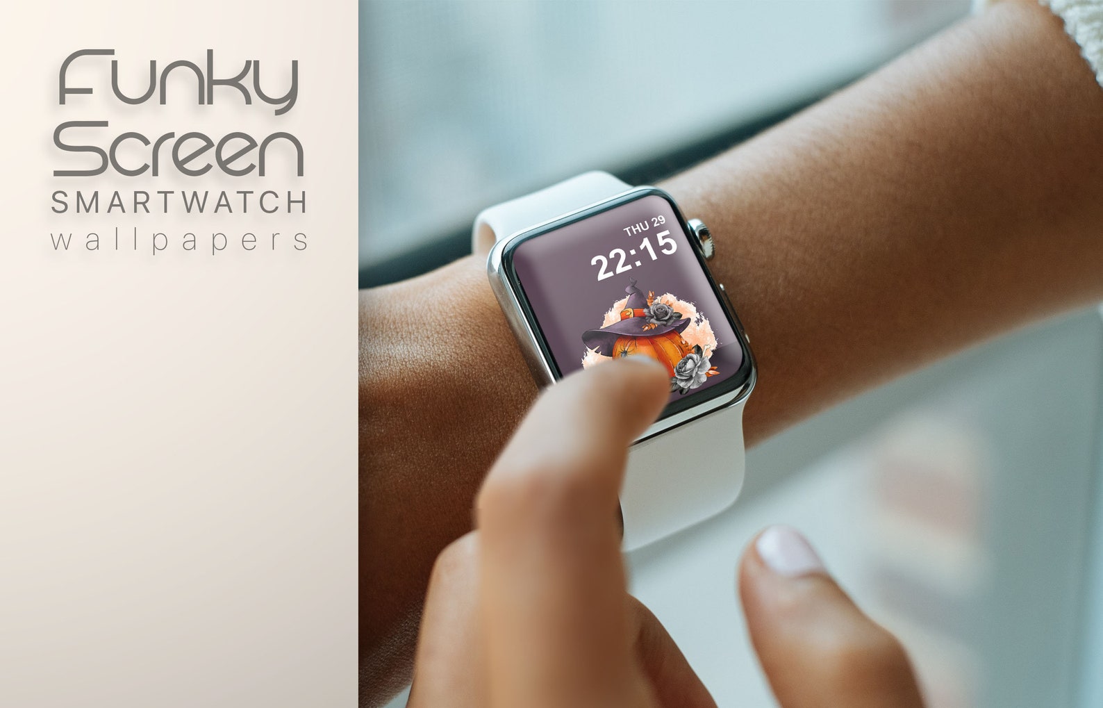 Fall Apple Watch Face Cute Halloween Apple Watch Wallpaper - Etsy