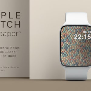 Multicolor Apple Watch Face Pastel Colors Apple Watch Wallpaper ...