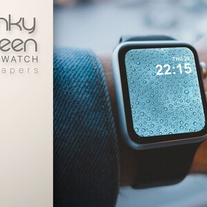 Apple Watch Face Water Drops Wallpaper, Apple Watch Wallpaper, Apple ...