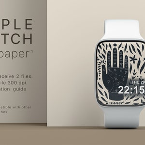 Apple Watch Home Screen Wallpaper, Esoteric Apple Watch Face Palmistry ...