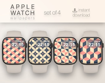 Apple Watch Wallpaper Linen Color Apple Watch Face Fabric - Etsy