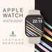 Colorful Apple Watch Wallpaper Apple Watch Face Black Background ...