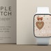 Heart Watch Face Apple Watch Charm Apple Watch Wallpaper - Etsy