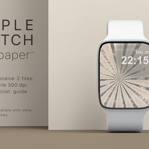 Beige Apple Watch Wallpaper Abstract Apple Watch Face Smartwatch ...