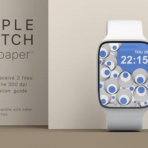 Geometric Apple Watch Face Abstract Graphic Design Watch - Etsy